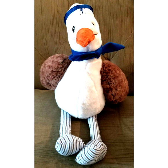 The Preppy Pelican | Toys | Sammy Seagull Sailor Bird Plush 7 The ...